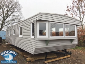 Vinyl Cladding Installation Static Caravans – WestCoast Caravan Windows ...