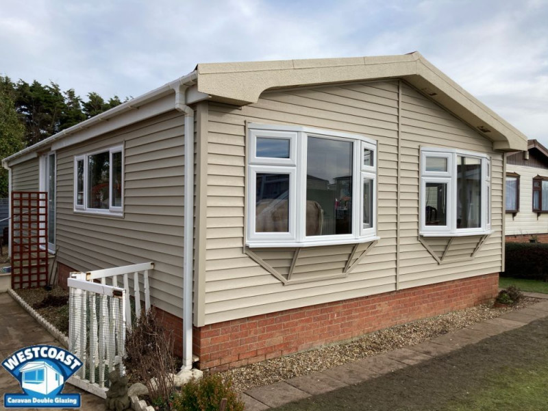 Residential park home external vinyl cladding in Dorset - Westcoast ...