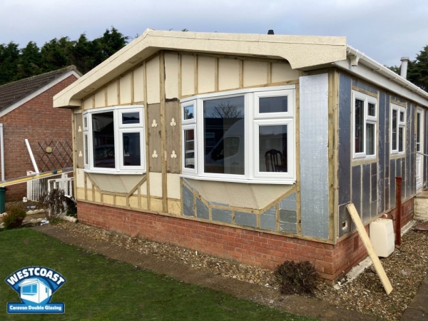 External vinyl cladding for residential park homes – WestCoast Caravan ...