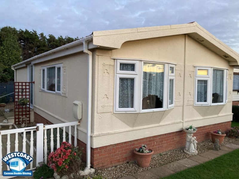 External vinyl cladding for residential park homes – WestCoast Caravan ...