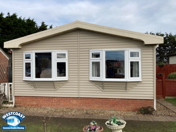 External vinyl cladding for residential park homes – WestCoast Caravan ...